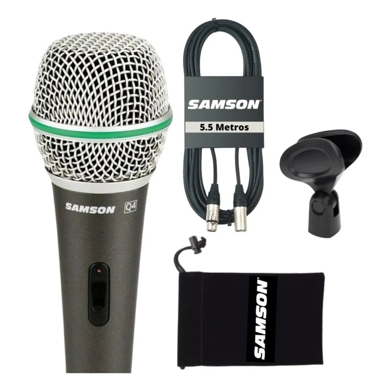 Microfono Dinamico Supercardioide Samson Q4